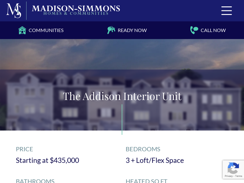 The Addison Interior — Madison-Simmons